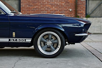 1967 Ford Mustang Shelby GT500 - American Racing CLASSIC TORQ THRUST II - Gray | Wheel Pros
